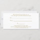 Black with Faux Gold Script | Gift Certificate | Zazzle