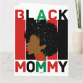 Black women African American melanin sista queen Card | Zazzle