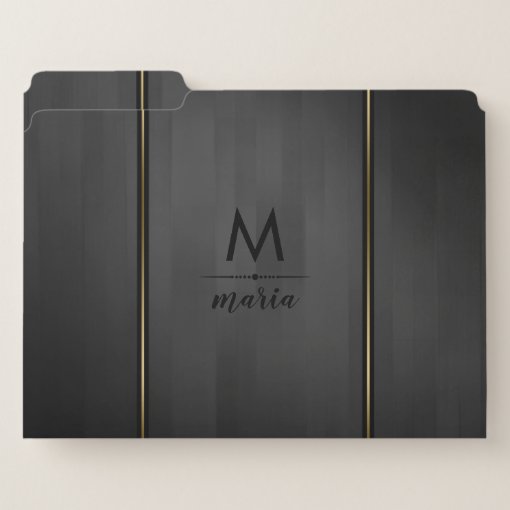 Black Wood Planks pattern File Folder | Zazzle