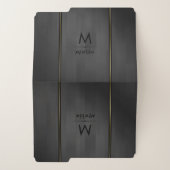 Black Wood Planks pattern File Folder | Zazzle