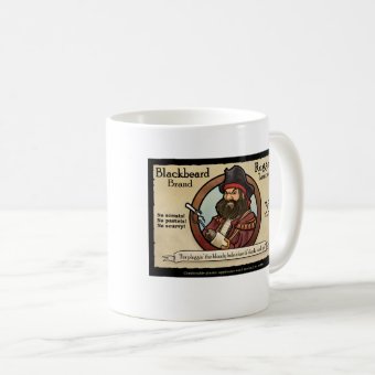 Blackbeard Brand Rugged Tampons Coffee Mug | Zazzle