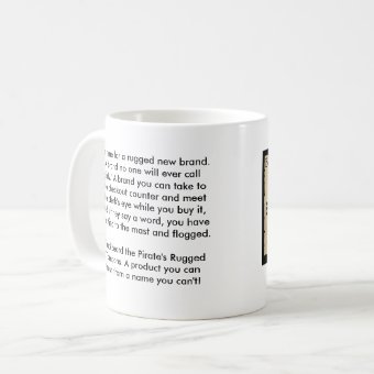 Blackbeard Brand Rugged Tampons Coffee Mug | Zazzle