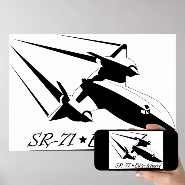 Blackbird SR-71 Poster | Zazzle