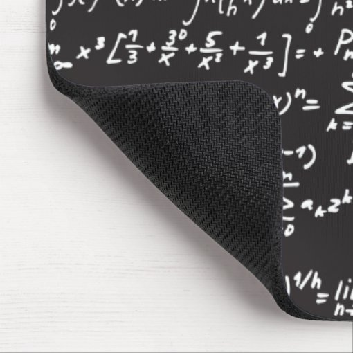 Blackboard Math Equations Mouse Pad | Zazzle