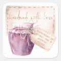 Blackcurrant Jam Label Homemade with Love Name | Zazzle