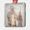Blackfoot Indian Pe-Toh-Pee-Kiss, The Eagle Ribs Metal Ornament | Zazzle