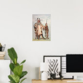 Blackfoot Indian Pe-Toh-Pee-Kiss, The Eagle Ribs Poster | Zazzle