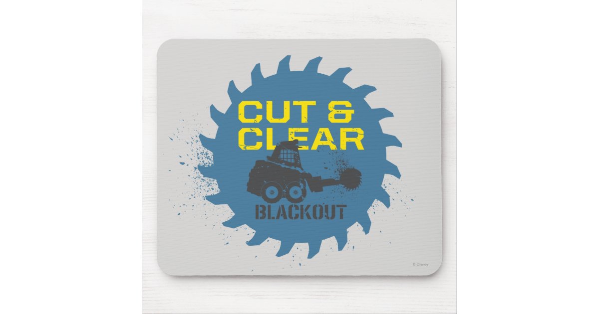 Blackout Cut & Clear Mouse Pad | Zazzle