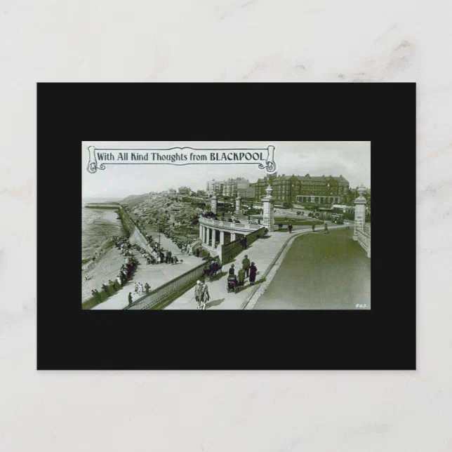 Blackpool, Old Postcard | Zazzle
