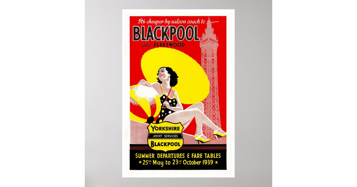 Blackpool Poster | Zazzle