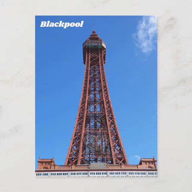 Blackpool Tower Postcard | Zazzle