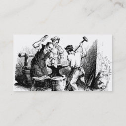 Blacksmith Business Card | Zazzle