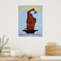 Blacksmith Forging 1940 WPA Poster | Zazzle