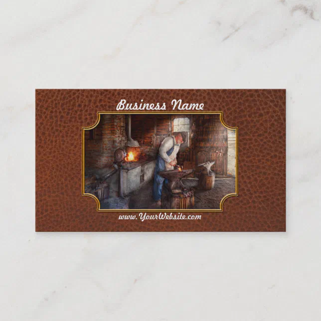 Blacksmith - The Smith Business Card | Zazzle