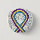 Bladder Cancer Awareness Ribbon Angel Pin Buttons | Zazzle