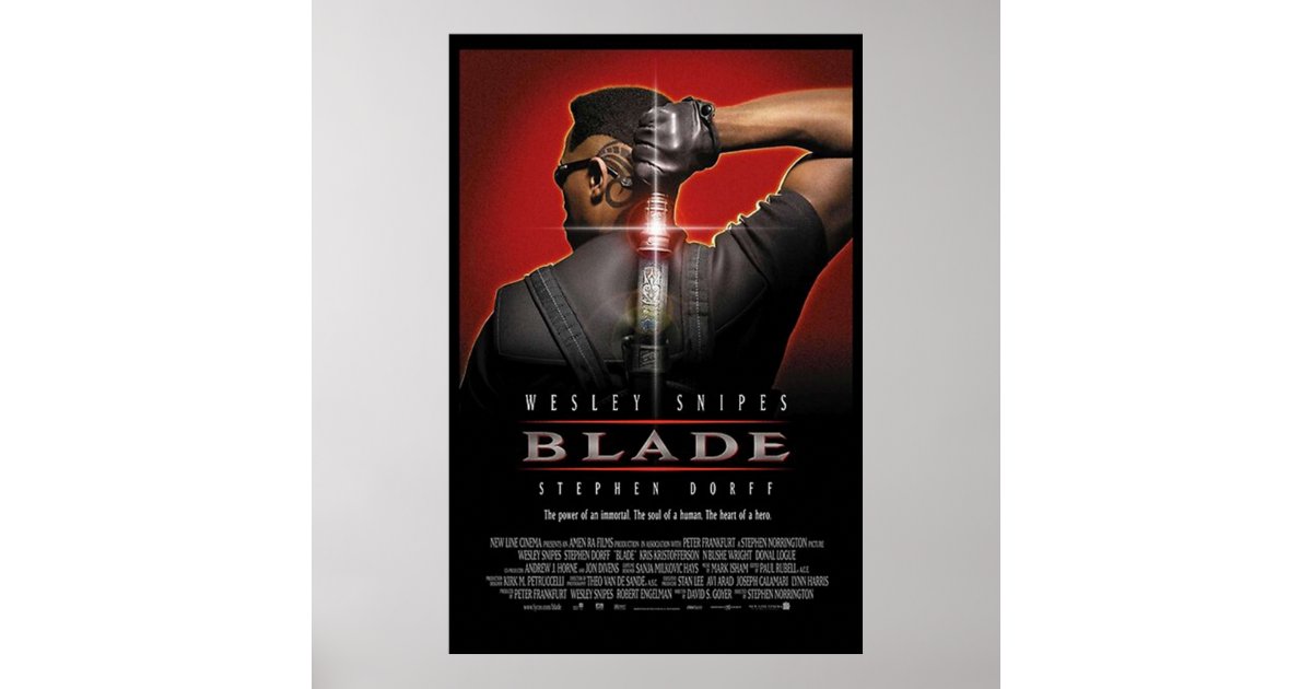 BLADE POSTER | Zazzle