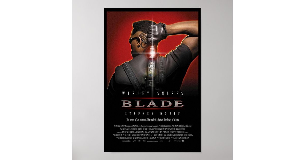 BLADE POSTER | Zazzle