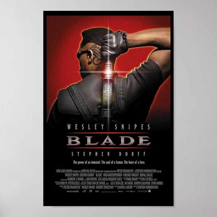 BLADE POSTER | Zazzle