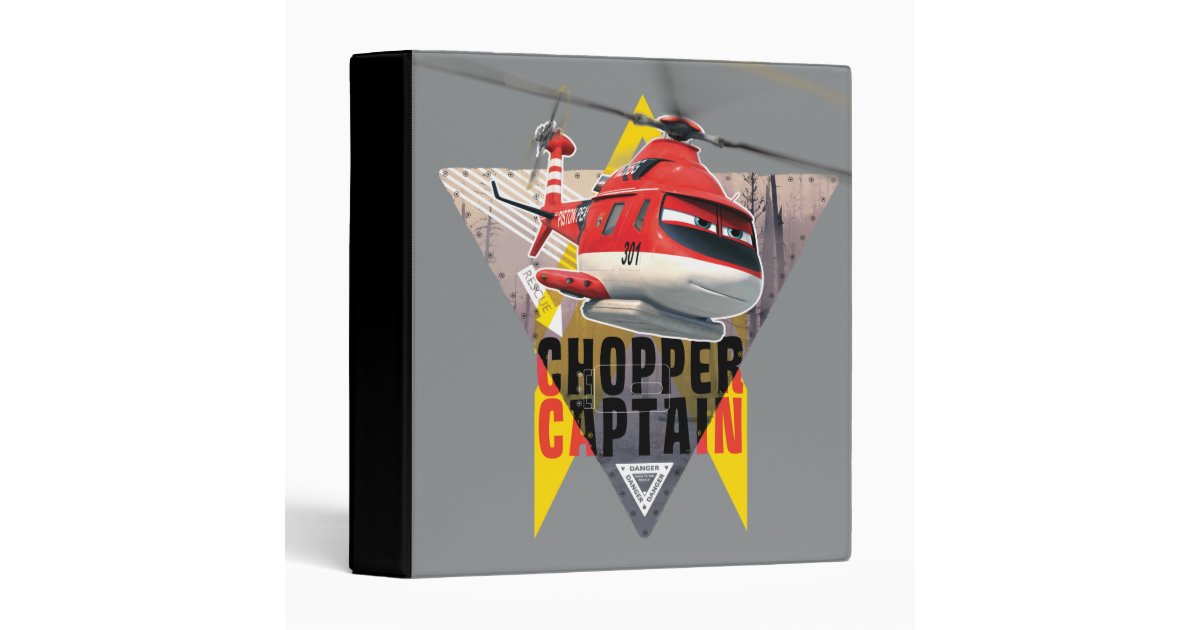 Blade Ranger Chopper Captain Binder | Zazzle