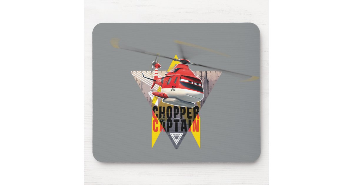 Blade Ranger Chopper Captain Mouse Pad | Zazzle