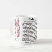 Blake Family Coat of Arms mug | Zazzle