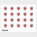 BLAKE FAMILY CREST - BLAKE COAT OF ARMS CLASSIC ROUND STICKER | Zazzle
