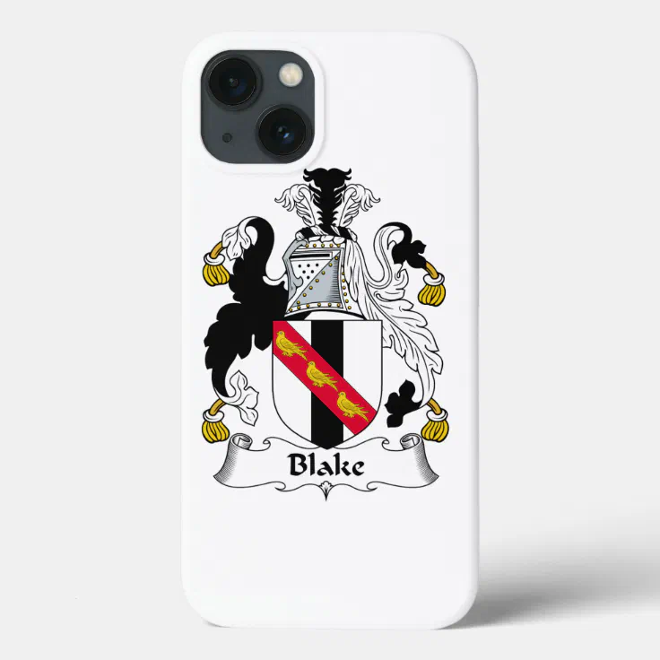 Blake Family Crest Case-Mate iPhone Case | Zazzle