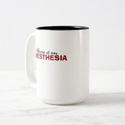 Blame it on anesthesia - Mug | Zazzle