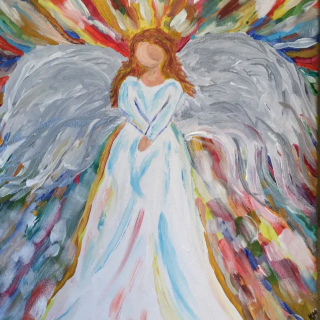 Blank Angel Card | Zazzle