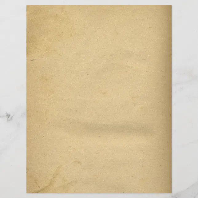 Blank Antique Stained 1880's Paper | Zazzle