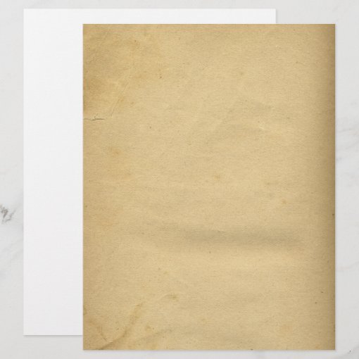 Blank Antique Stained 1880's Paper | Zazzle