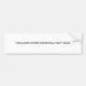 Blank Bumper Sticker | Zazzle