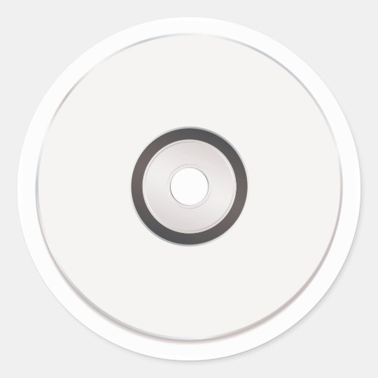 Blank CD Stickers | Zazzle.com