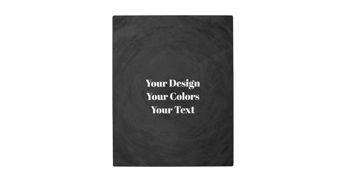 Blank - Create Your Own Custom Metal Print | Zazzle