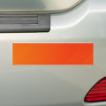 BLANK CREATE YOUR OWN ORANGE BUMPER STICKER | Zazzle