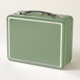 Blank - Design Your Own Custom Personalized Metal Lunch Box | Zazzle