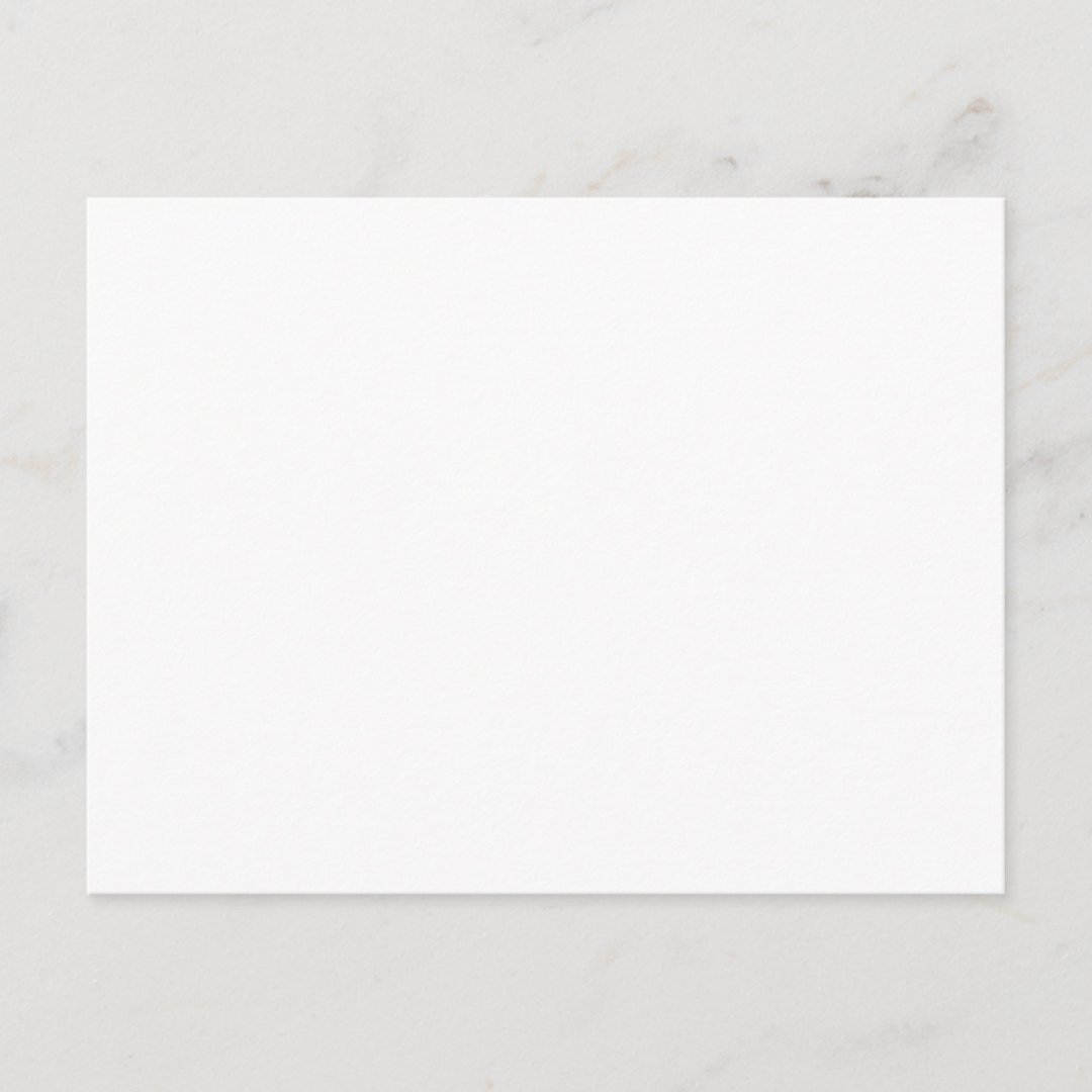 Blank Front Antique Back Postcard | Zazzle
