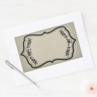 Blank Halloween Jar Sticker Label with Skulls | Zazzle