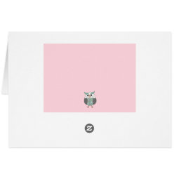 Blank I'm Sorry Card - Owl | Zazzle