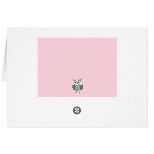 Blank I'm Sorry Card - Owl | Zazzle