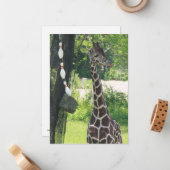Blank Note Card - Customizable - Giraffe | Zazzle