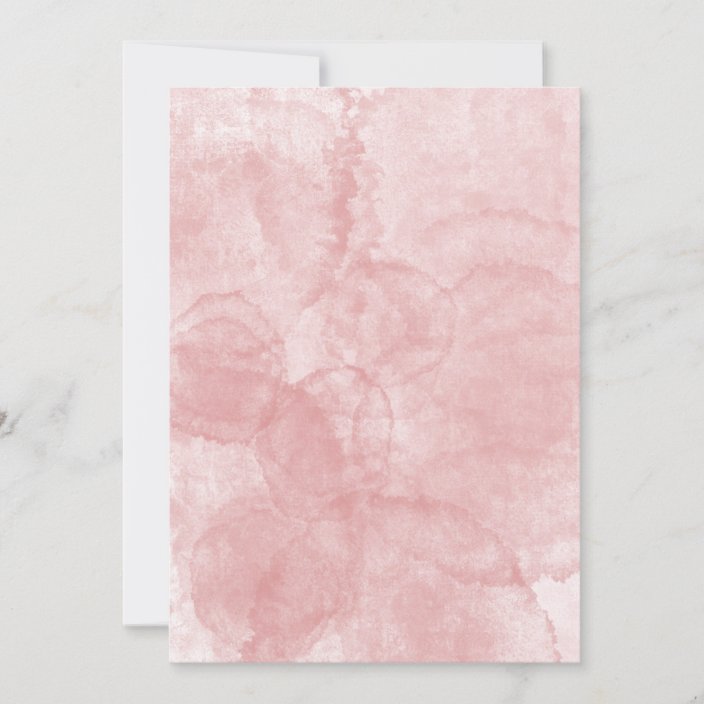 Blank Pink Wedding or Party Invitation | Zazzle.com