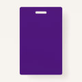 Blank Purple DIY Template Custom Text Photo Image Badge | Zazzle