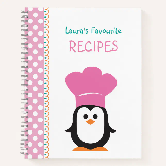 Blank Recipe Notebook To Write In | Zazzle