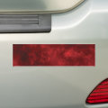 BLANK RED CREATE YOUR OWN BUMPER STICKER | Zazzle