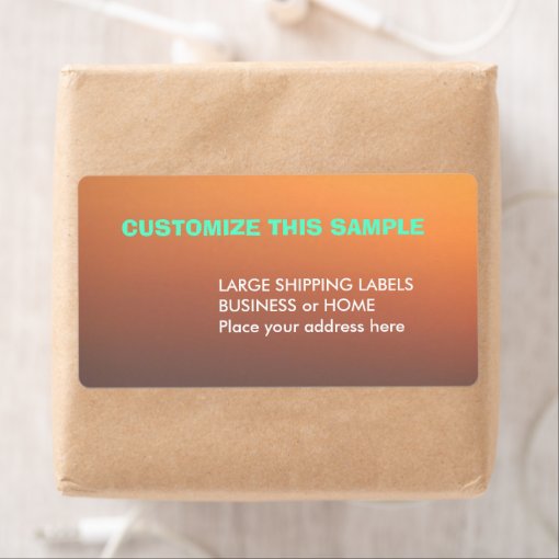 Blank Shipping Label | Zazzle