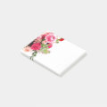 Blank Template Watercolor Floral Roses Flowers Post-it Notes | Zazzle