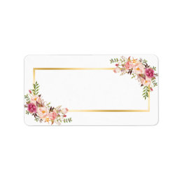 Blank Shipping, Address, & Return Address Labels | Zazzle