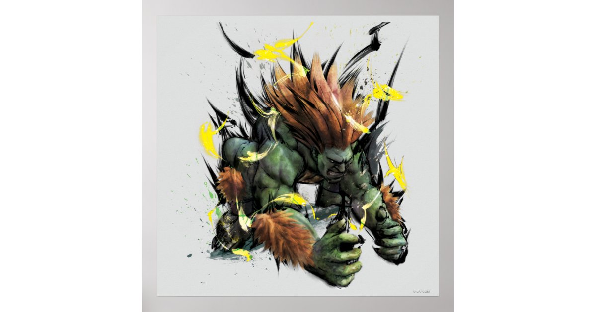 Blanka Charge Poster | Zazzle