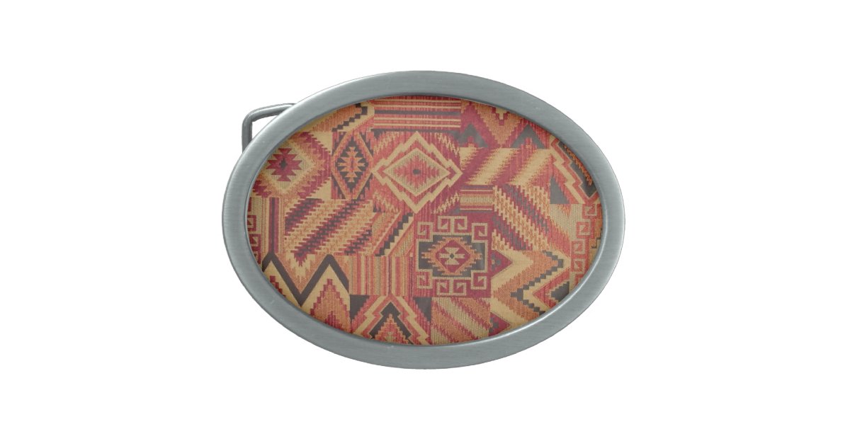 Blanket Design Belt Buckle | Zazzle